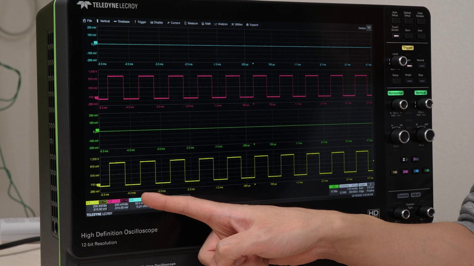 テレダイン・レクロイのオシロスコープ、HDO6000Bを購入しました！ | YouTuber イチケン 公式ブログ