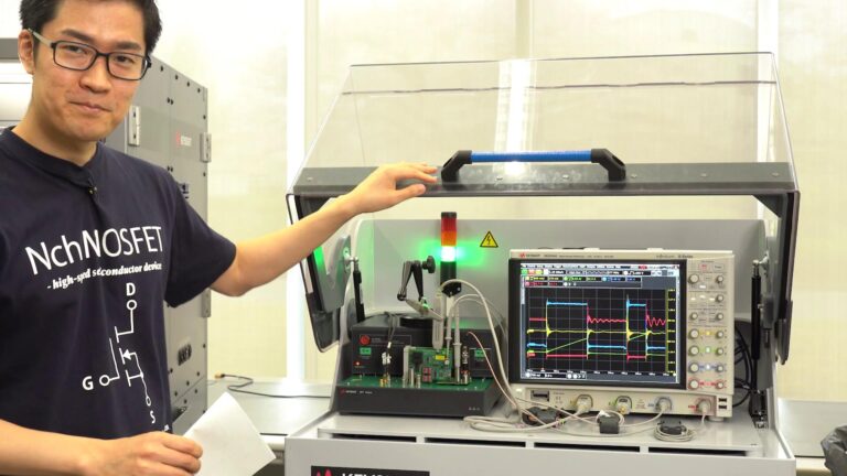 キーサイトのカーブトレーサーとダブルパルス試験でパワー半導体の真贋判定をしてみた | YouTuber イチケン 公式ブログ